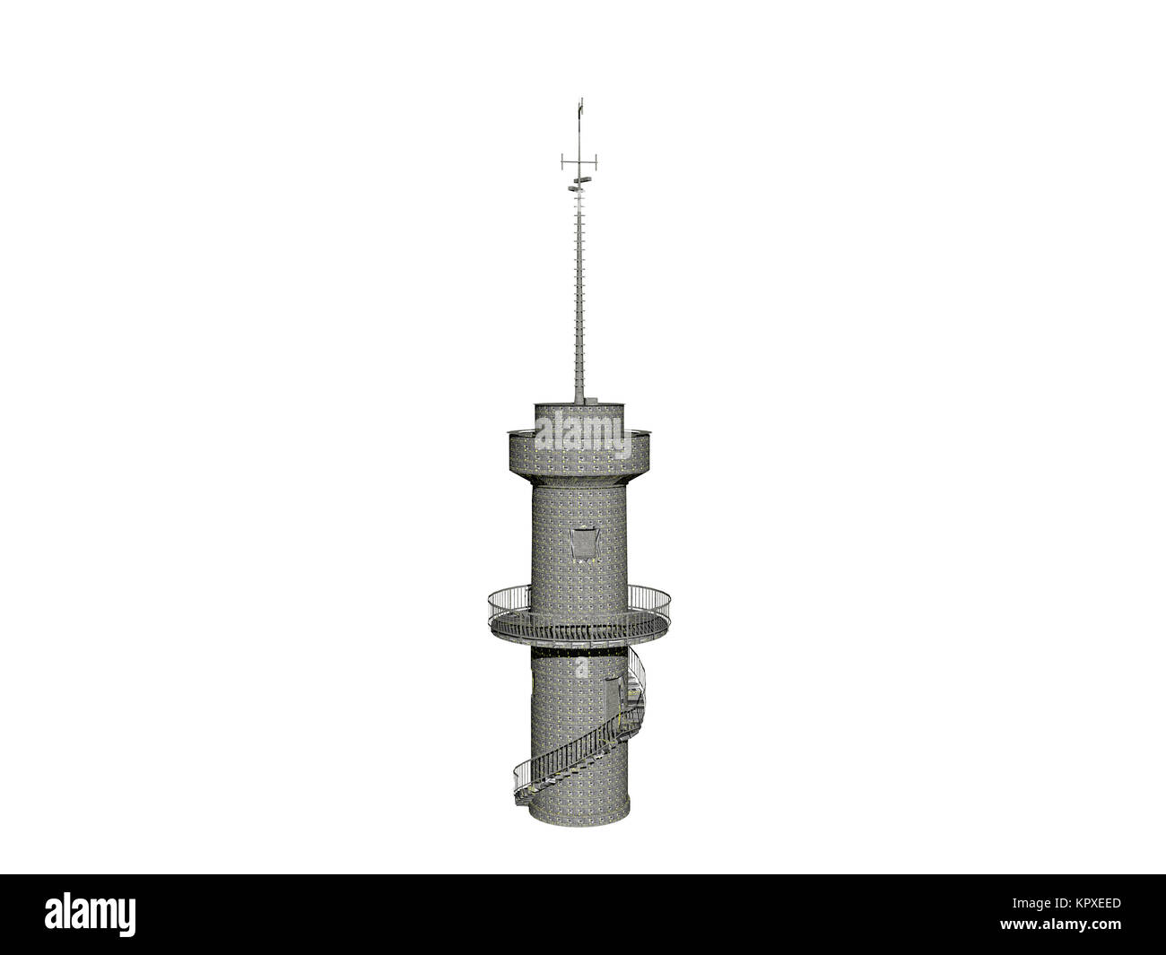 Tower of scaffolding Cut Out Stock Images & Pictures - Alamy