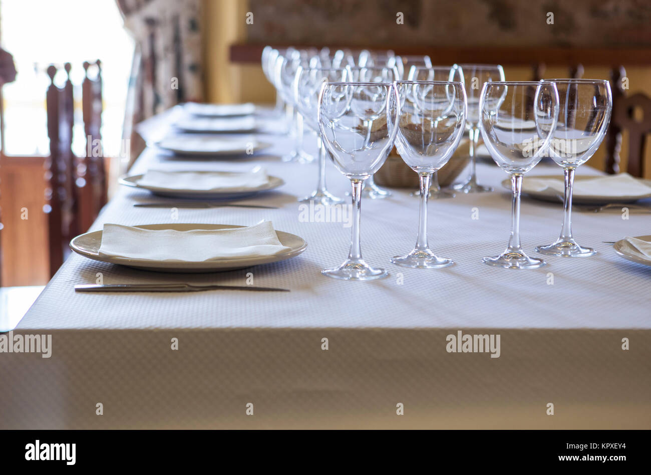 Rustic looking outdoor furniture hi-res stock photography and images ...