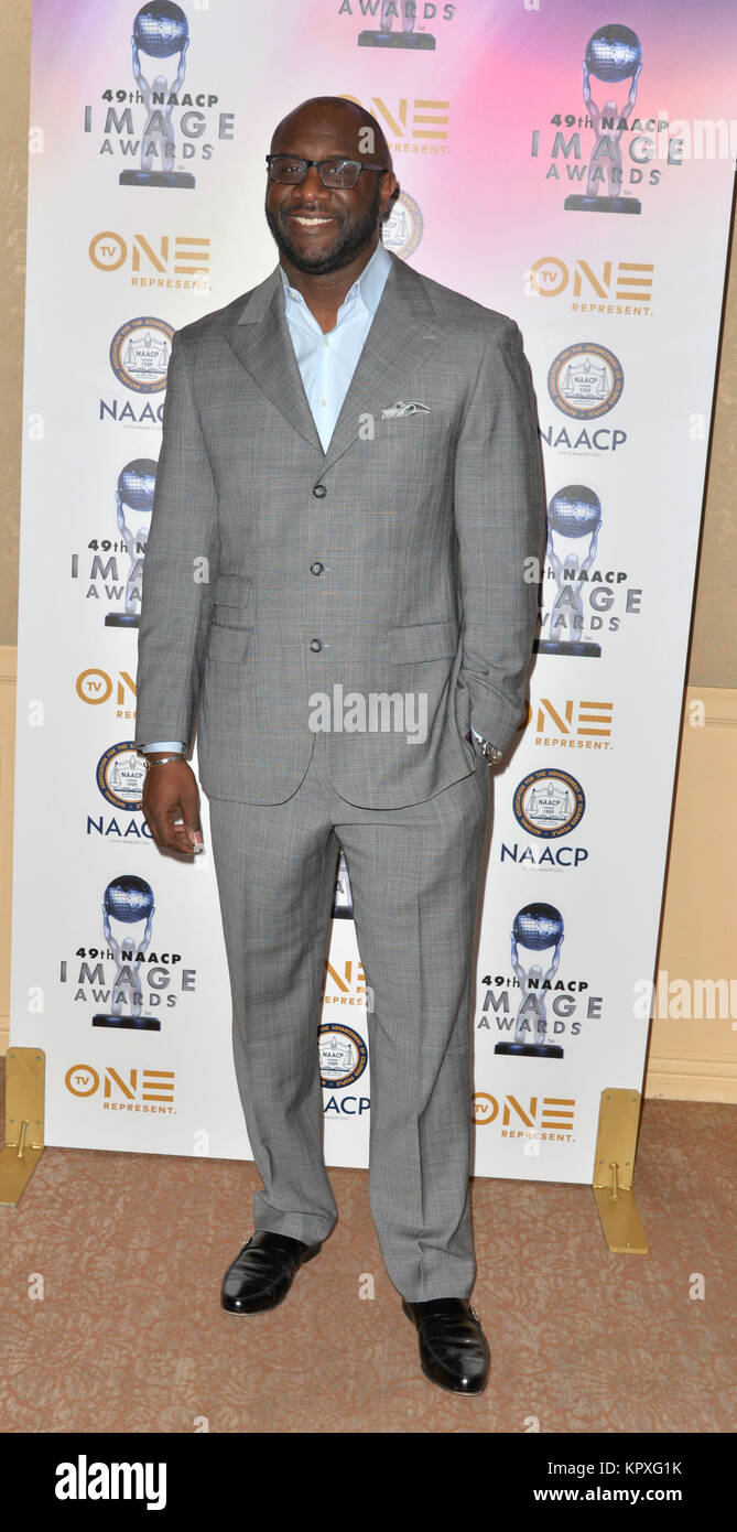 BEVERLY HILLS, CA- DEC 16: Roger Bobb at The 49th NAACP Image Awards ...