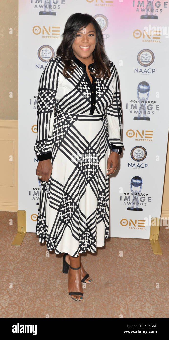 Beverly Hills, Ca. 16th Dec, 2017. D'Angela Proctor at The 49th NAACP ...