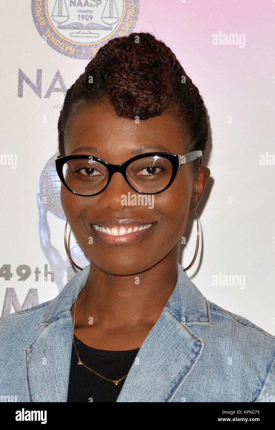 Beverly Hills, Ca. 16th Dec, 2017. Erica Anderson at The 49th NAACP ...
