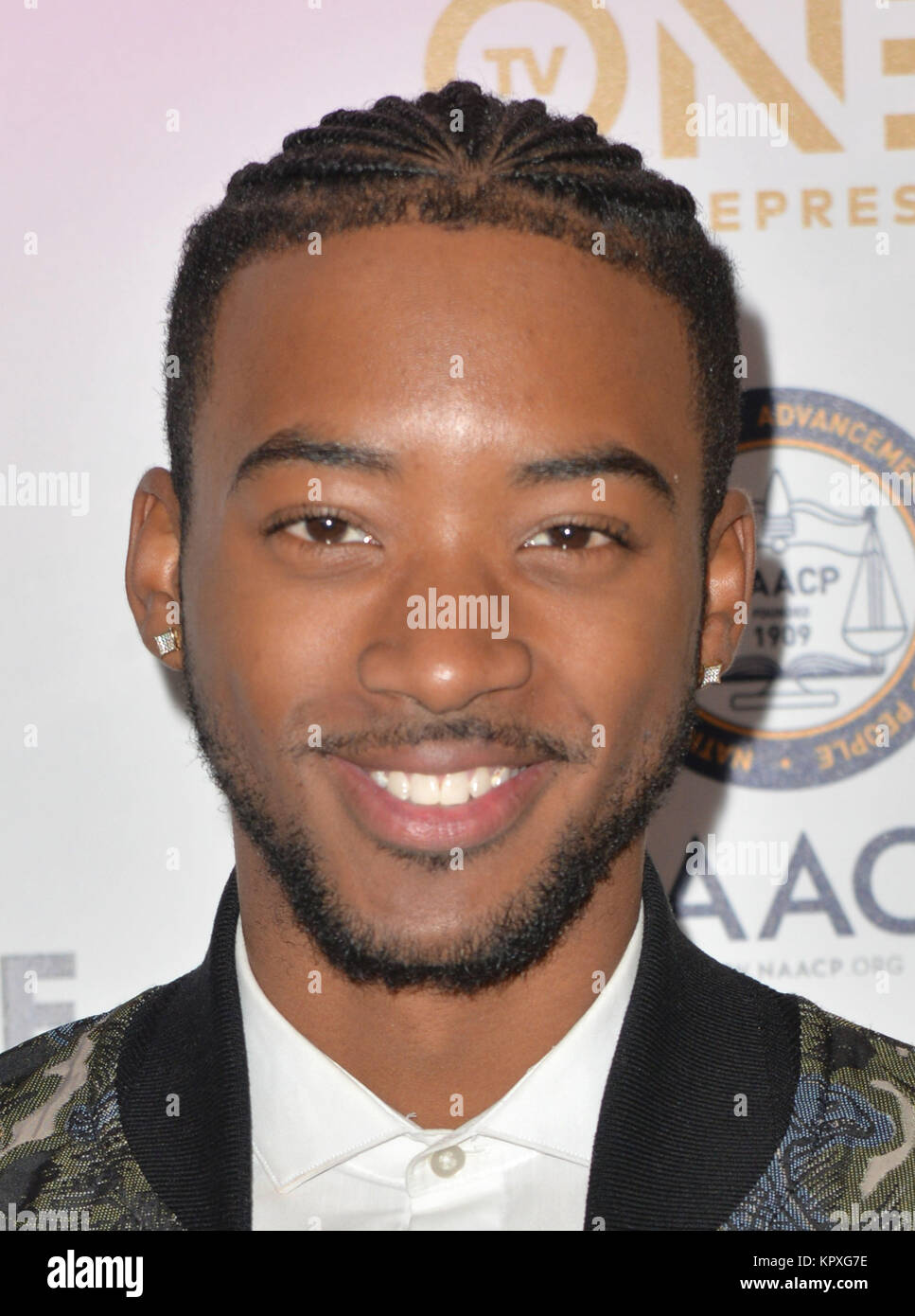 Beverly Hills, Ca. 16th Dec, 2017. Algee Smith at The 49th NAACP Image ...