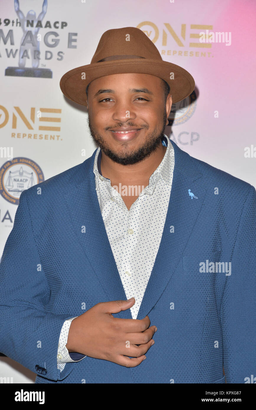 Beverly Hills, Ca. 16th Dec, 2017. Justin Simien at The 49th NAACP ...