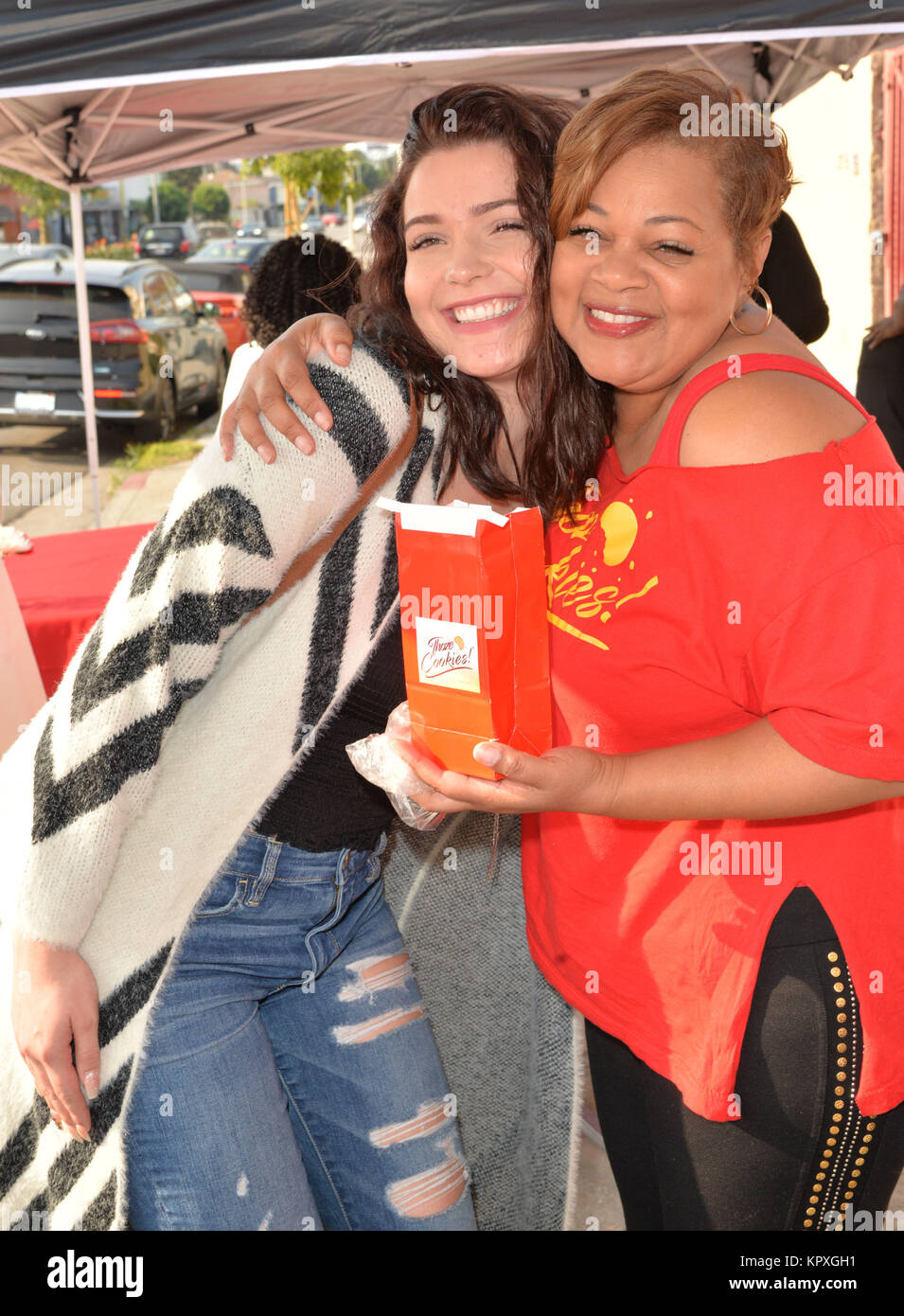 Los Angeles, Ca, USA. 16th Dec, 2017. Amy Stoop and Sonya Marchand at ...