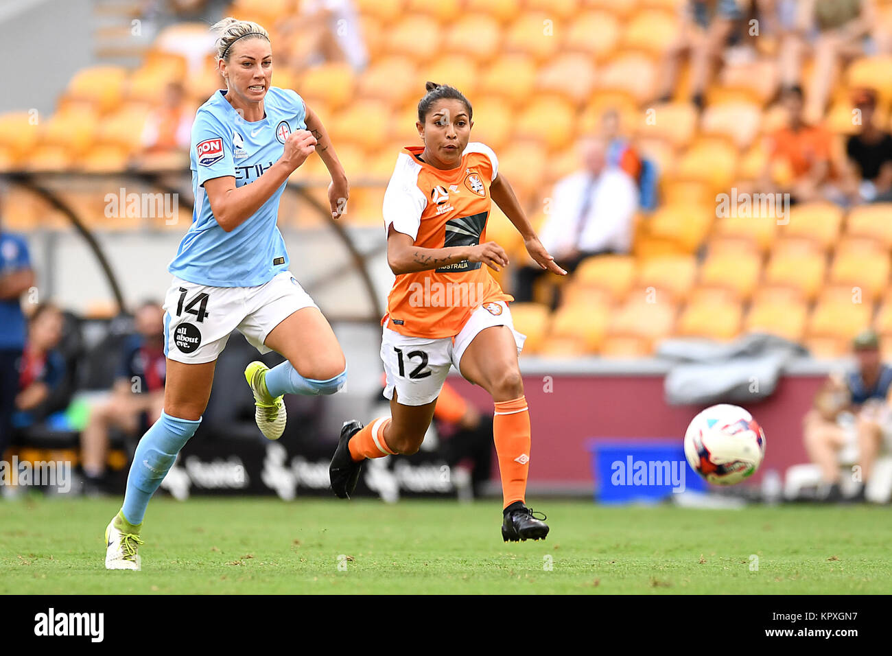Brisbane, QUEENSLAND, AUSTRALIA. 17th Dec, 2017. Alanna Kennedy of ...