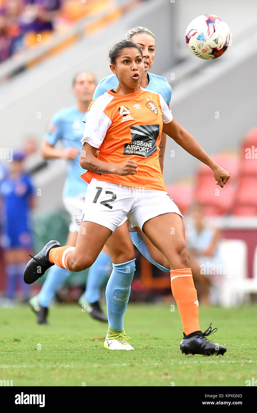 Brisbane, QUEENSLAND, AUSTRALIA. 17th Dec, 2017. Alanna Kennedy of ...