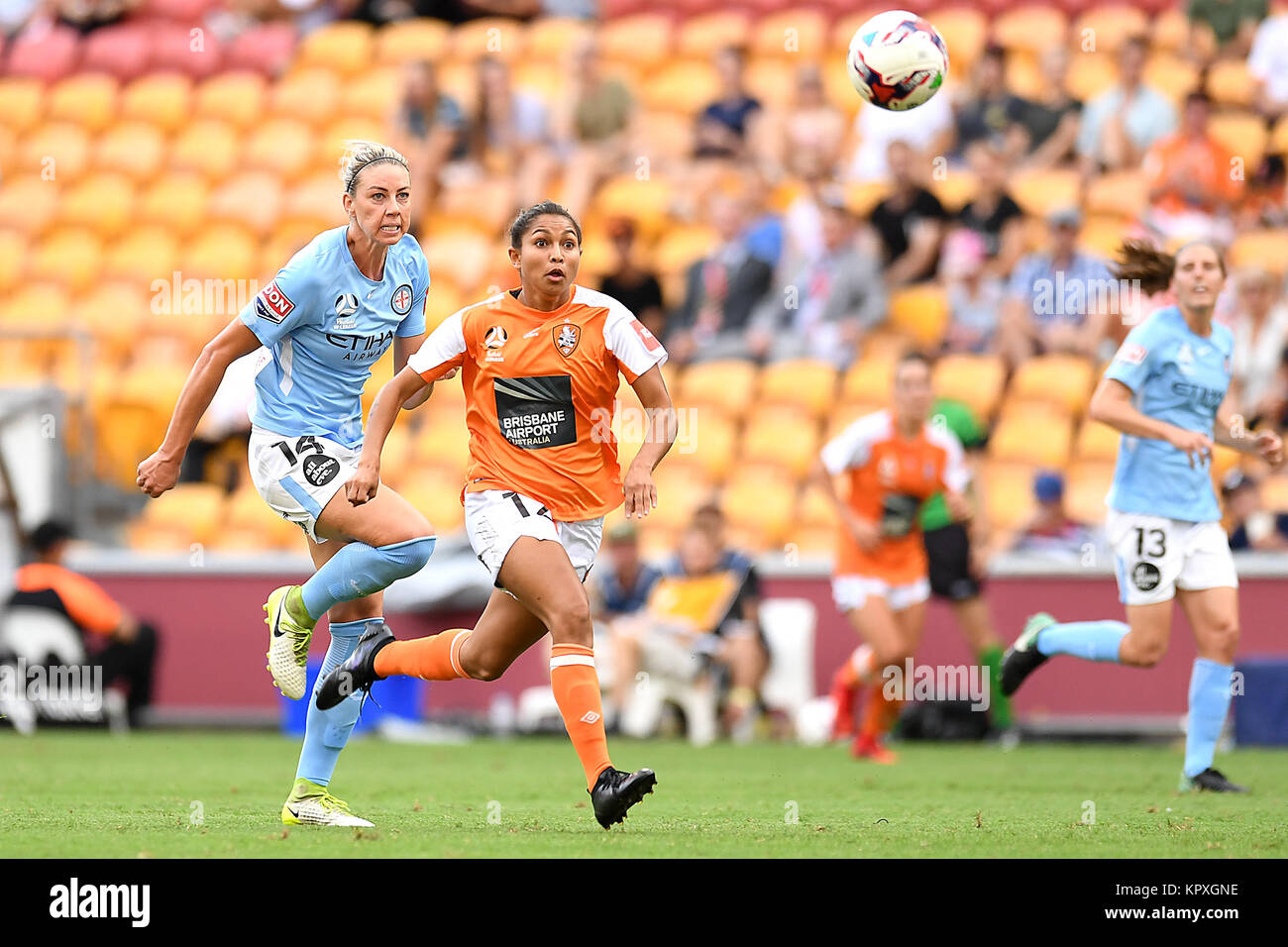 Brisbane, QUEENSLAND, AUSTRALIA. 17th Dec, 2017. Alanna Kennedy of ...
