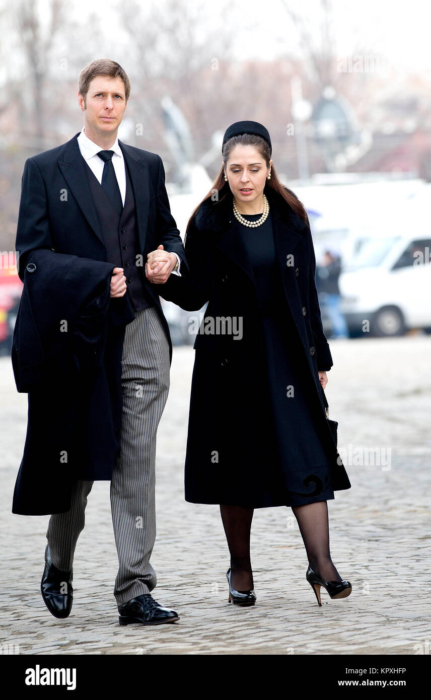 Bucharest, Romania. 16th Dec, 2017. HRH Crown Prince Leka II of Albania ...