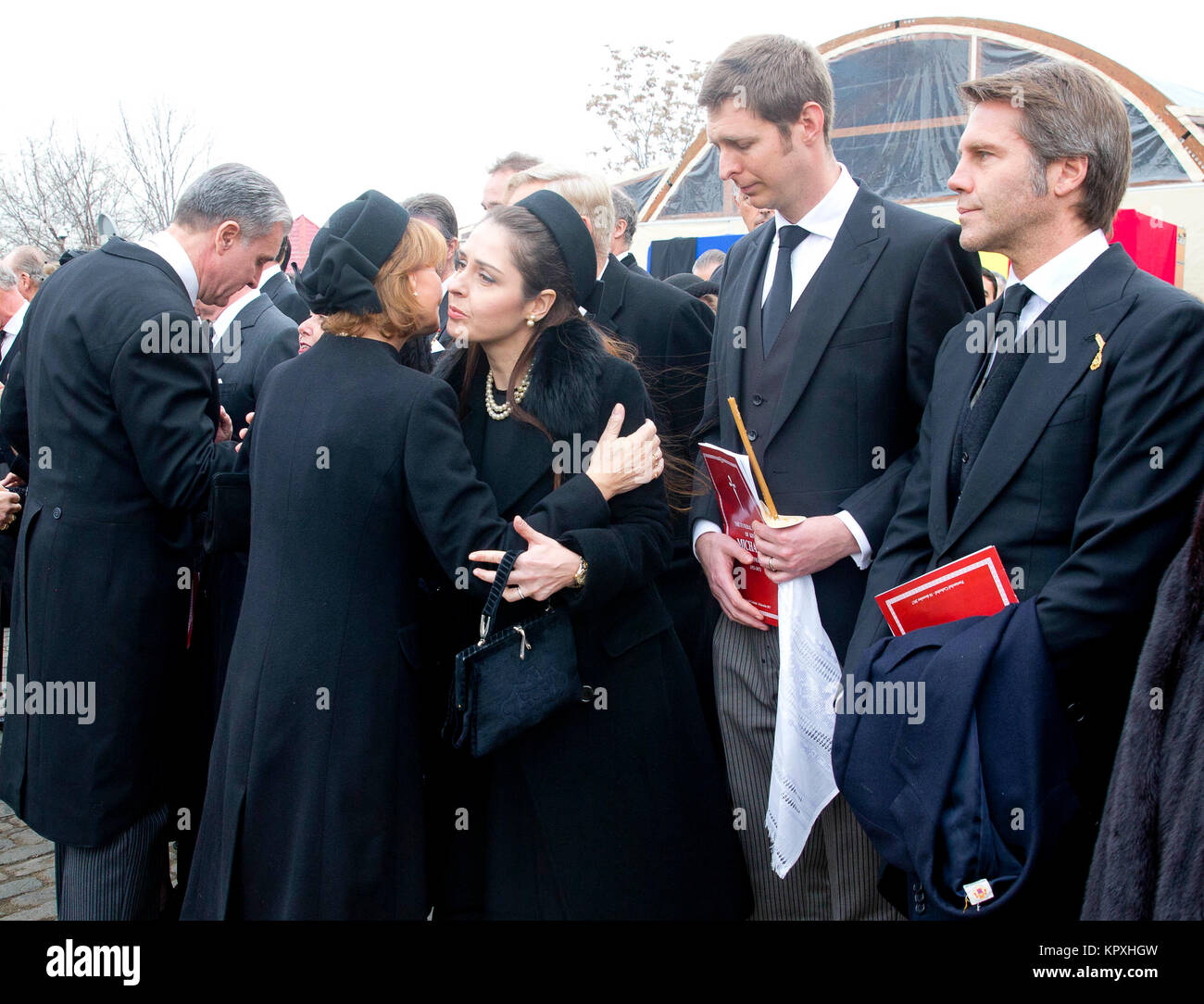 Bucharest, Romania. 16th Dec, 2017. Crown Princess Margareta of Romania ...