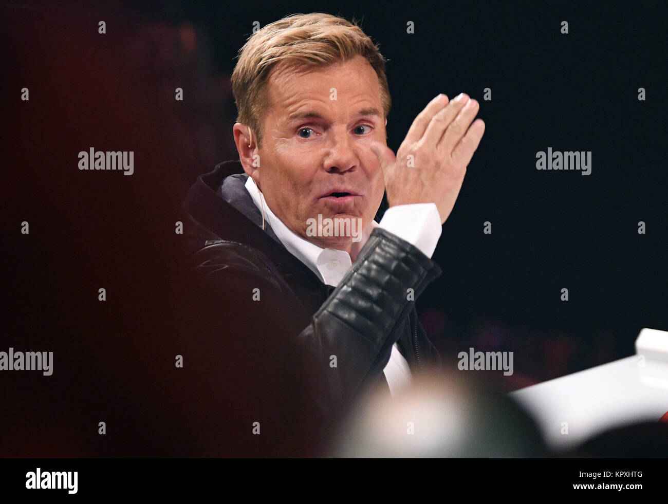 Cologne, Germany. 16th Dec, 2017. Juror Dieter Bohlen performing ...