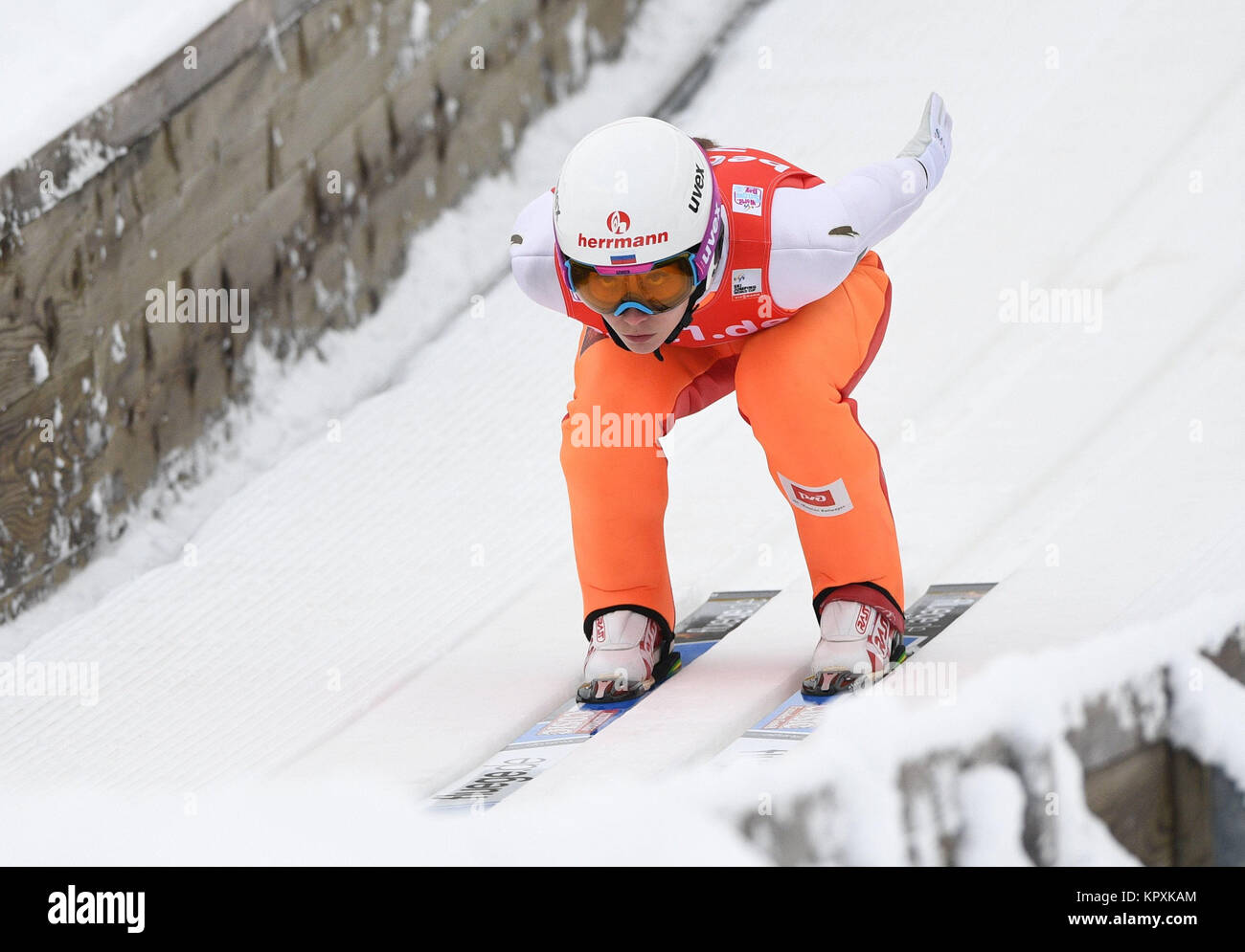 Hinterzarten, Germany. 17th Dec, 2017. Irina Avvakumova from Russia ...