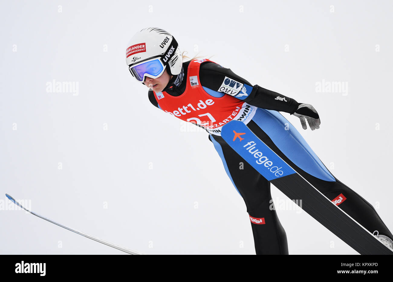 Hinterzarten, Germany. 17th Dec, 2017. Chiara Holzl from Austria during ...