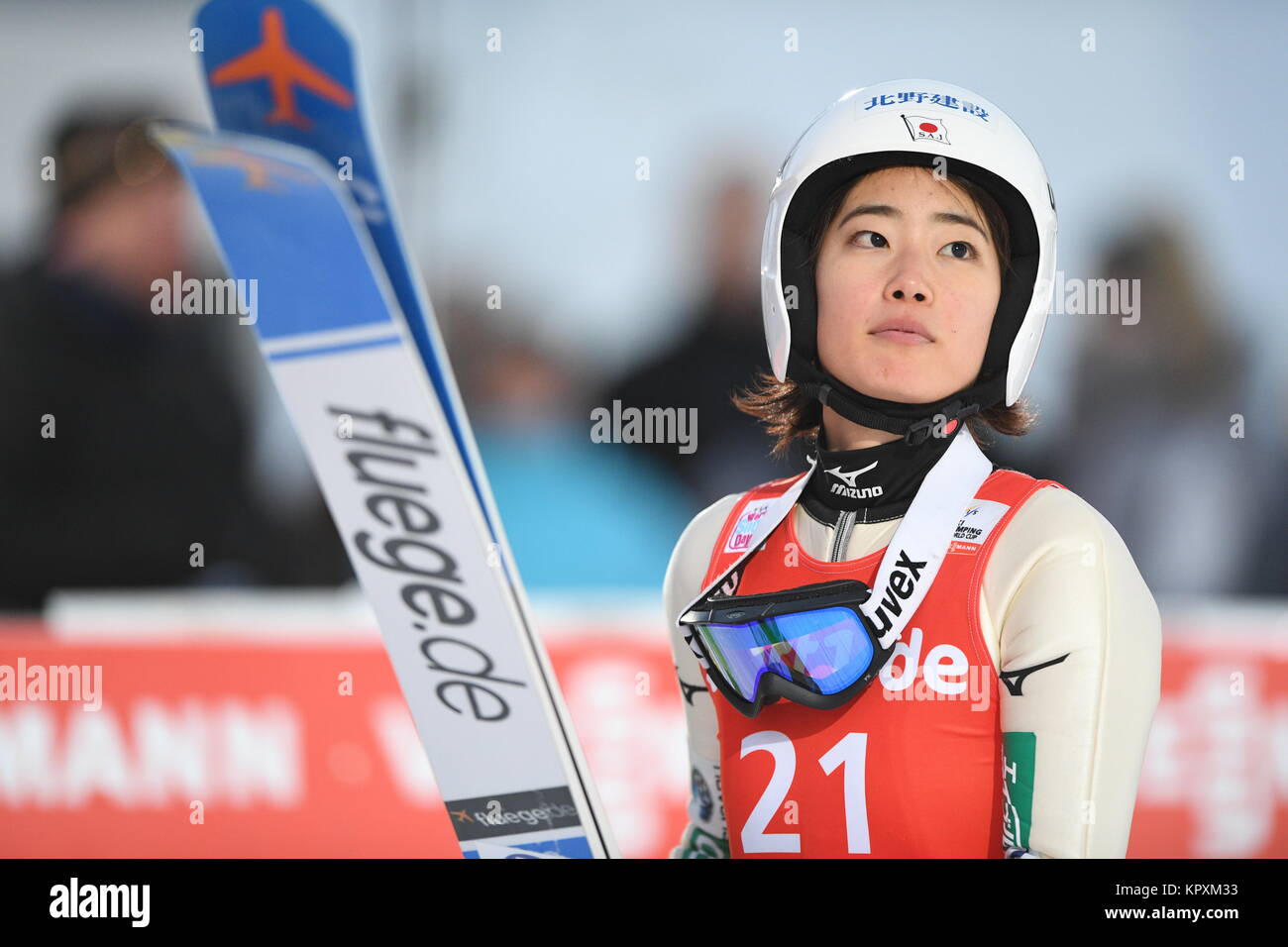 Hinterzarten, Germany. 17th Dec, 2017. Kaori Iwabuchi from Japan ...