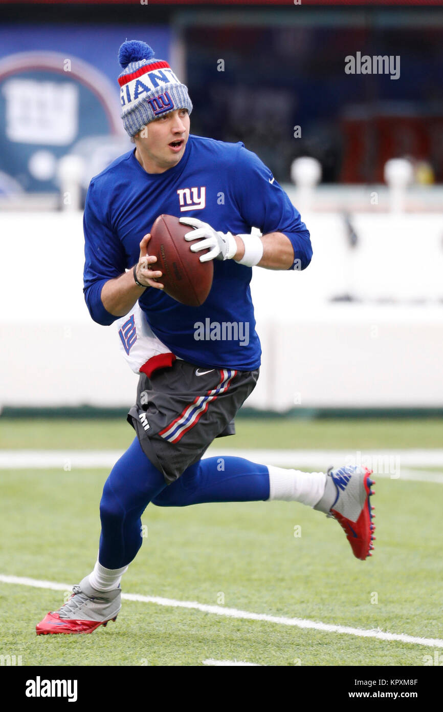 December 17, 2017, New York Giants quarterback Davis Webb (5) in action ...