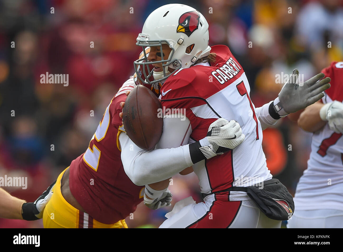 Washington redskins arizona cardinals hi-res stock photography and ...