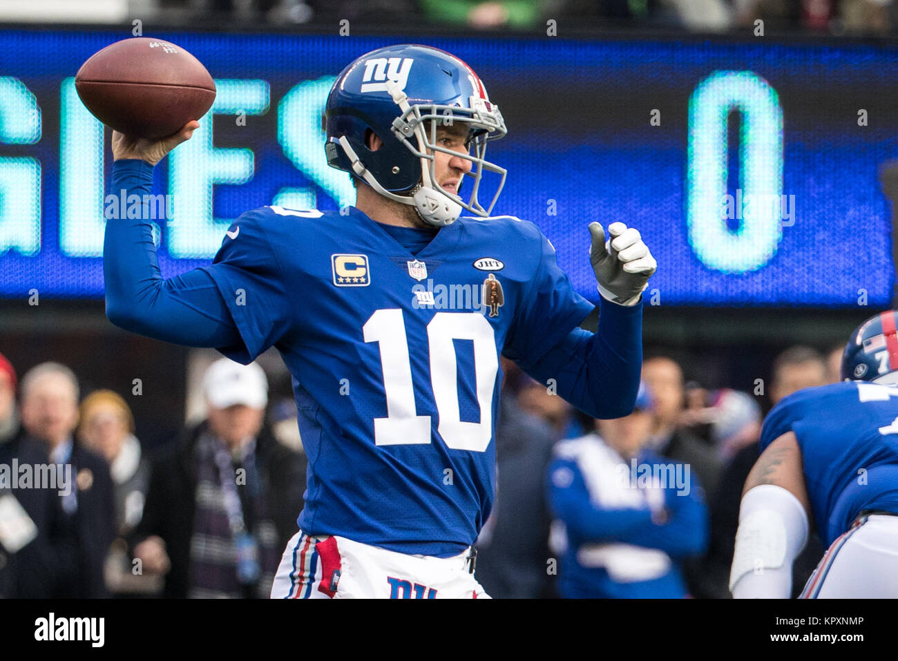 East Rutherford, New Jersey, USA. 17th Dec, 2017. New York Giants ...