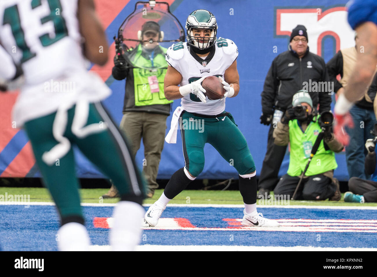East Rutherford, New Jersey, USA. 17th Dec, 2017. Philadelphia Eagles ...
