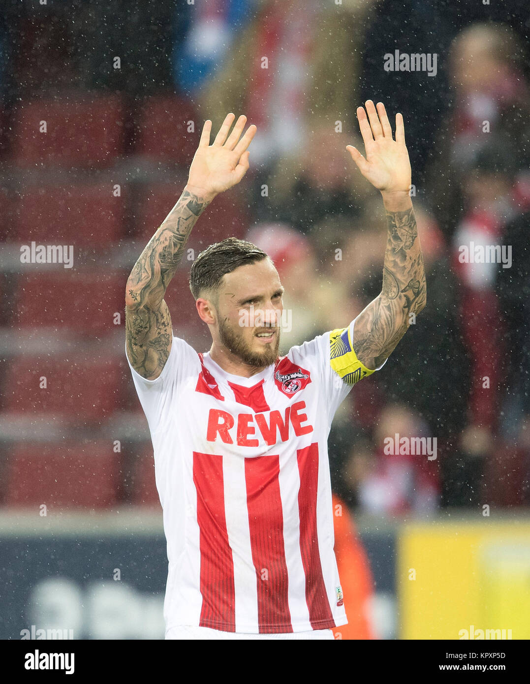 Marco HOEGER (Hoger) (K) auf der Ehrenrunde, Schlusssjubel, Fussball 1 ...