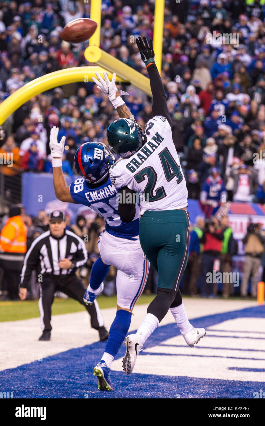 East Rutherford, New Jersey, USA. 17th Dec, 2017. Philadelphia Eagles ...