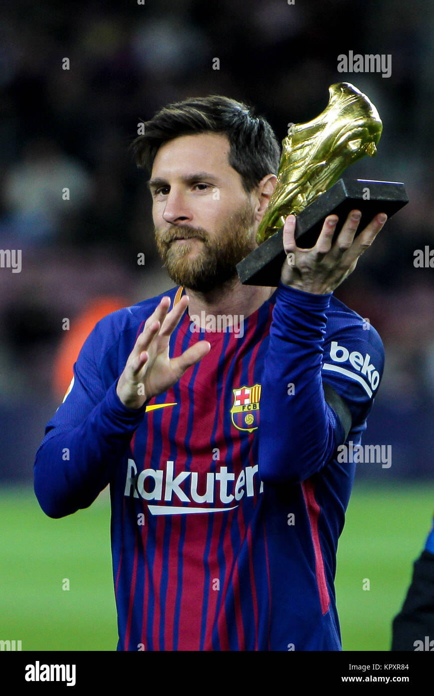Lionel Messi (10) during the match between FC Barcelona against ...