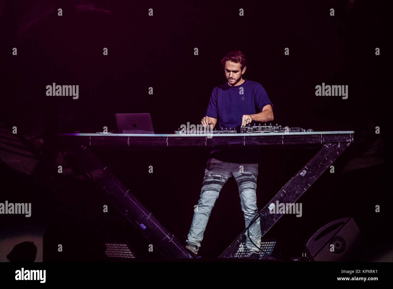 Tampa, USA. 16th Dec, 2017. Zedd performing at 93.3 FLZ's iHeartRadio ...