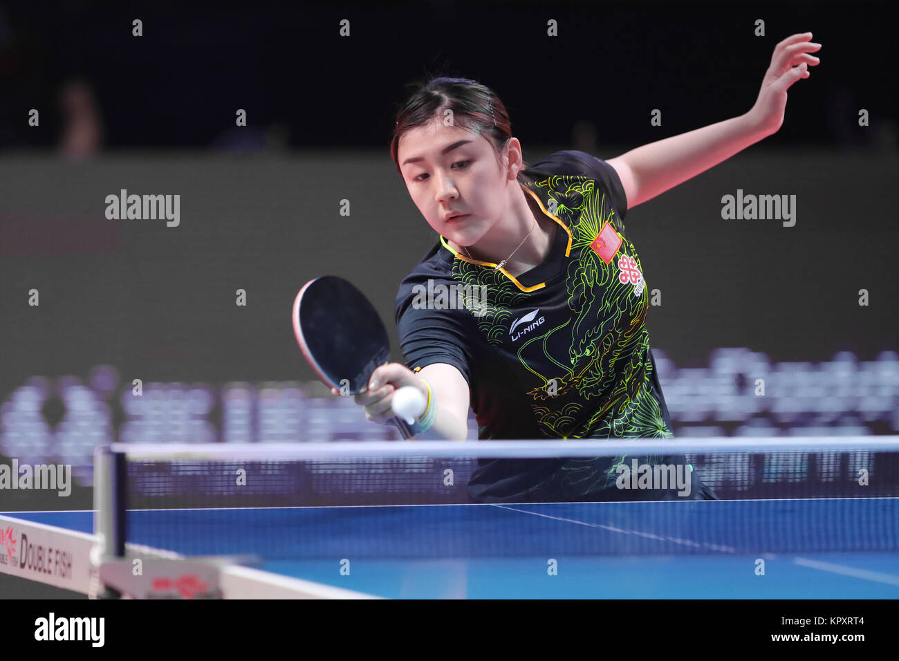 Astana, Kazakhstan. 17th Dec, 2017. Chen Meng (CHN) Table Tennis ...