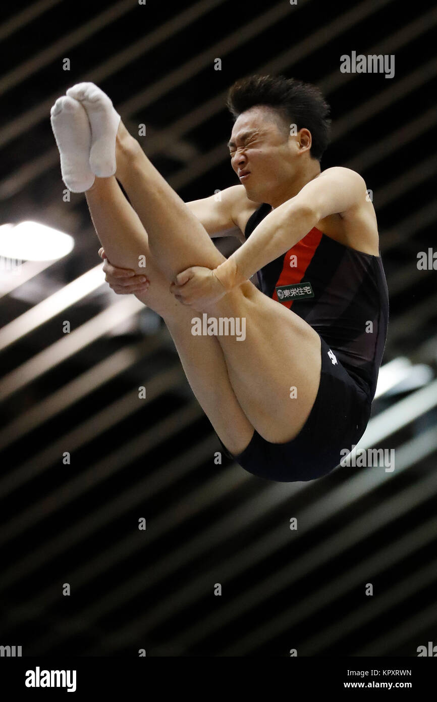 Todoroki Arena, Kanagawa, Japan. 17th Dec, 2017. Masaki Ito, DECEMBER 17, 2017 - Trampoline ...