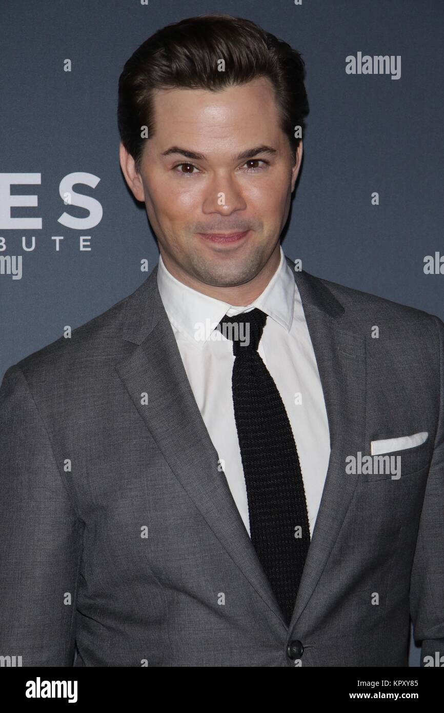 New York, NY, USA. 17th Dec, 2017. Andrew Rannells at the 11th Annual ...