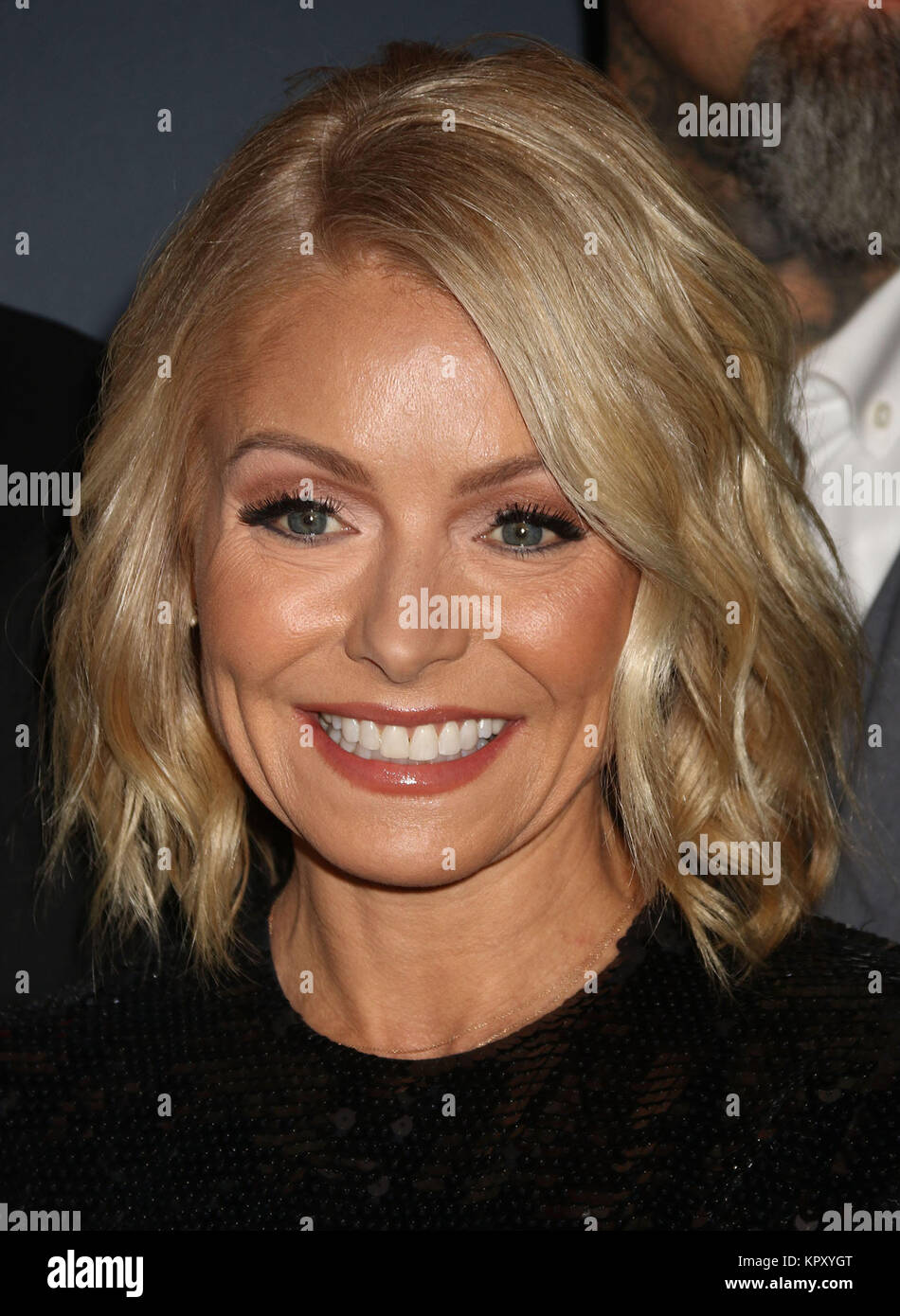New York City, New York, USA. 17th Dec, 2017. KELLY RIPA attends the ...