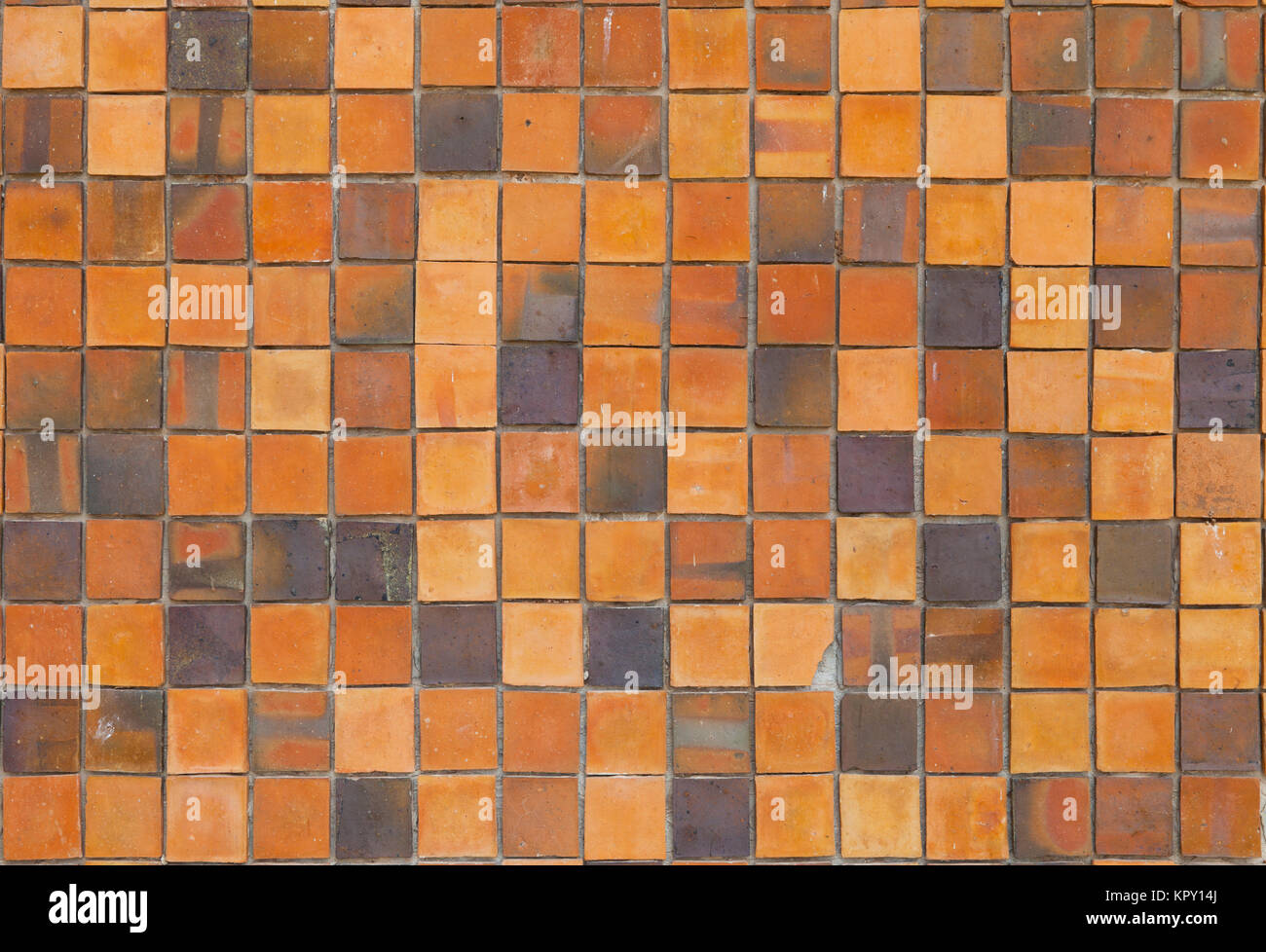 Pattern of triangular clay tiles, square tile pattern, yellow Stock ...