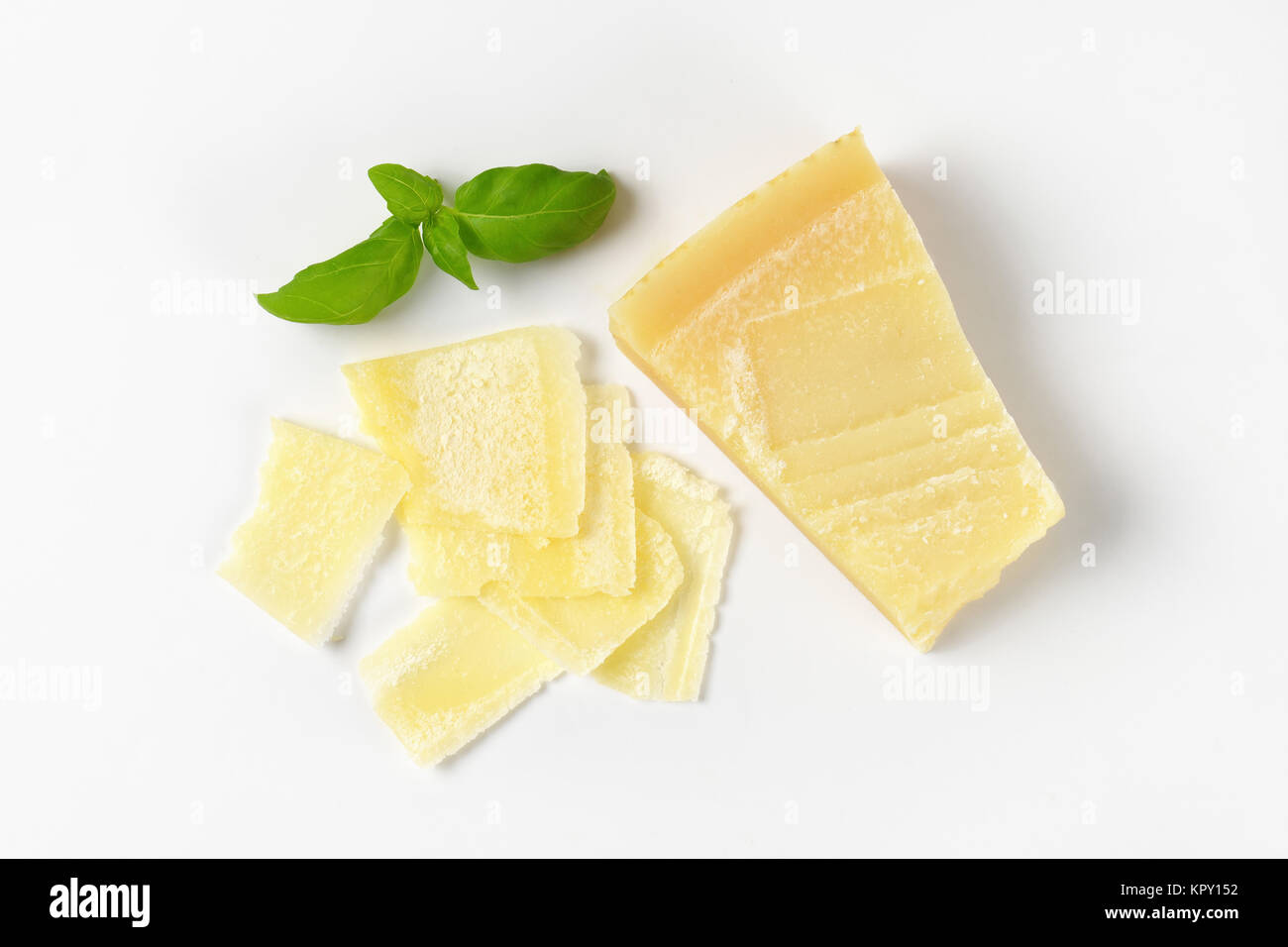 sliced parmesan cheese Stock Photo - Alamy