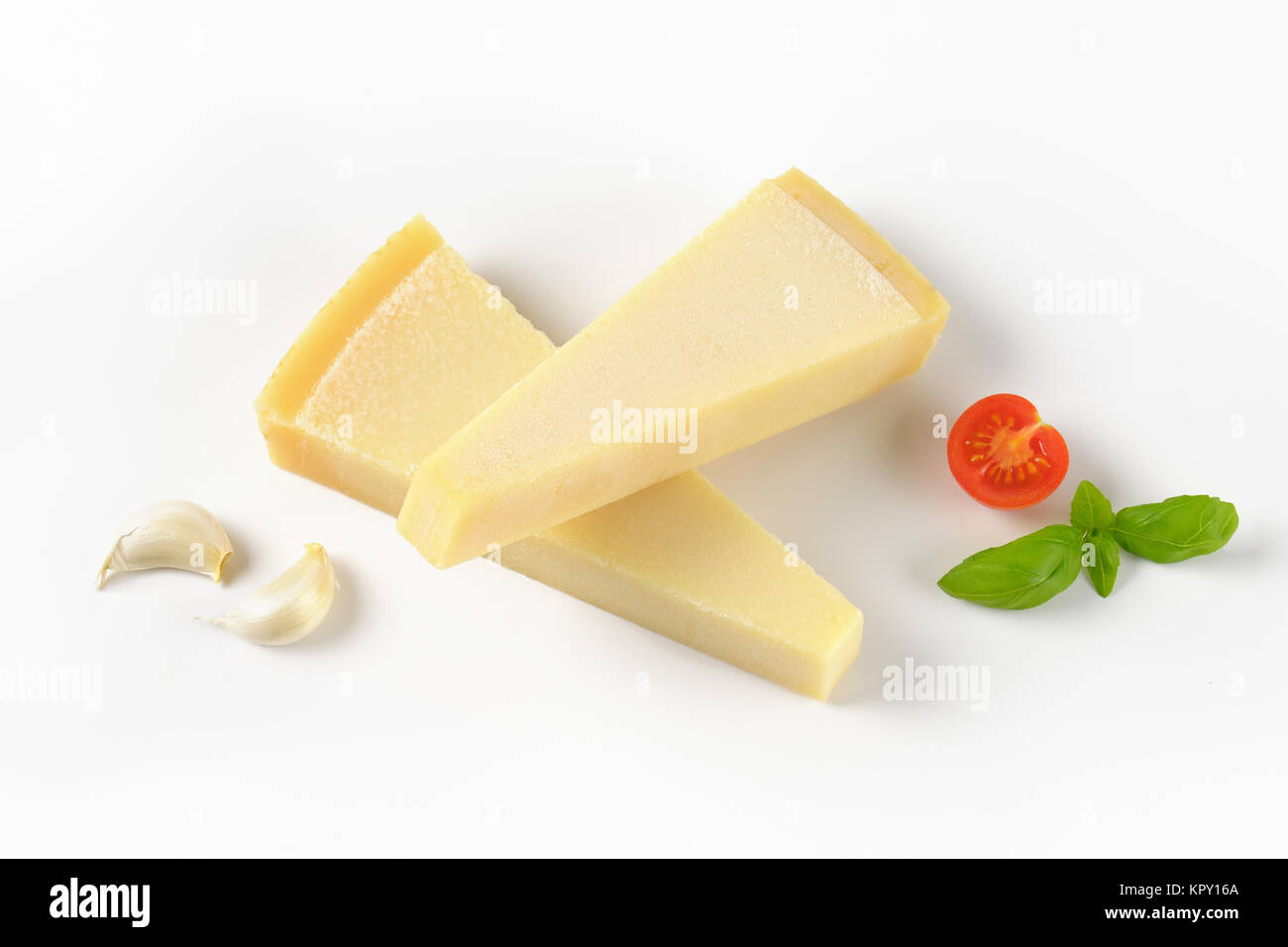 parmesan cheese wedges Stock Photo - Alamy