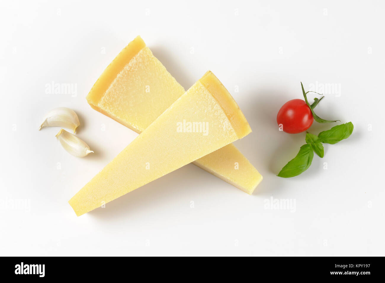 parmesan cheese wedges Stock Photo - Alamy