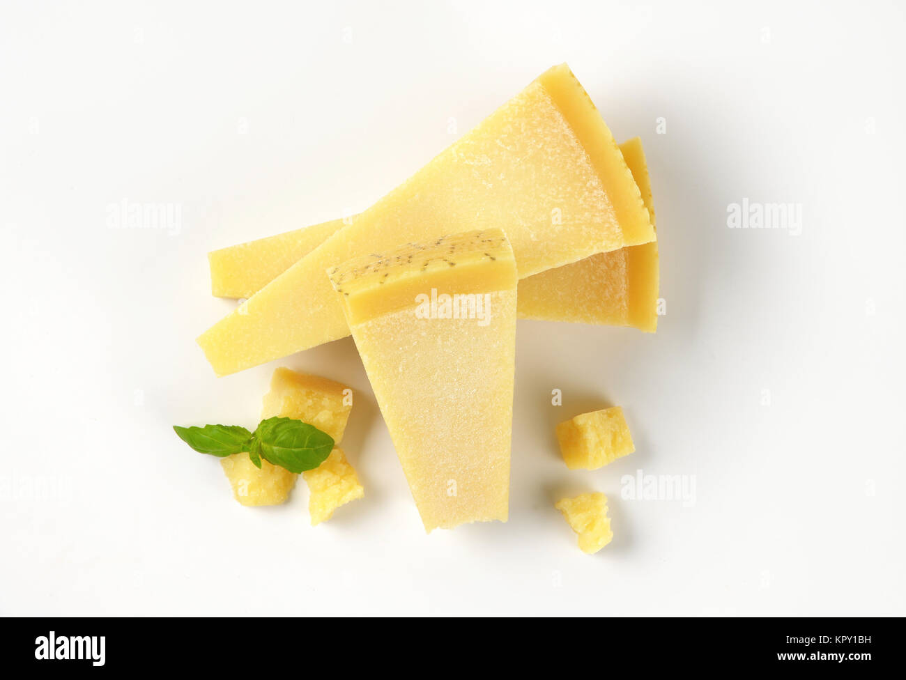 wedges of parmesan cheese Stock Photo - Alamy