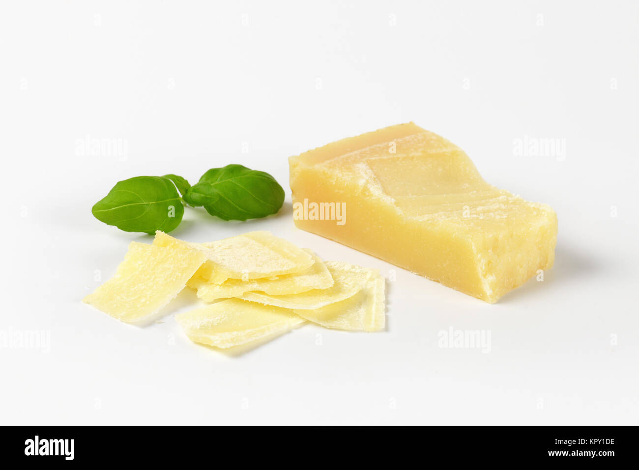 sliced parmesan cheese Stock Photo - Alamy