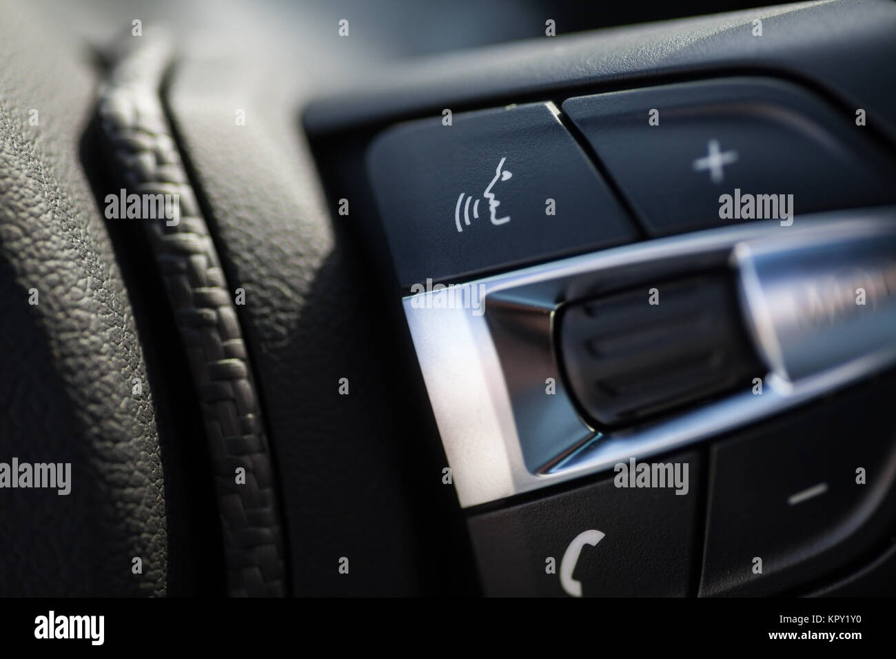 Buttons in a car Stock Photo - Alamy