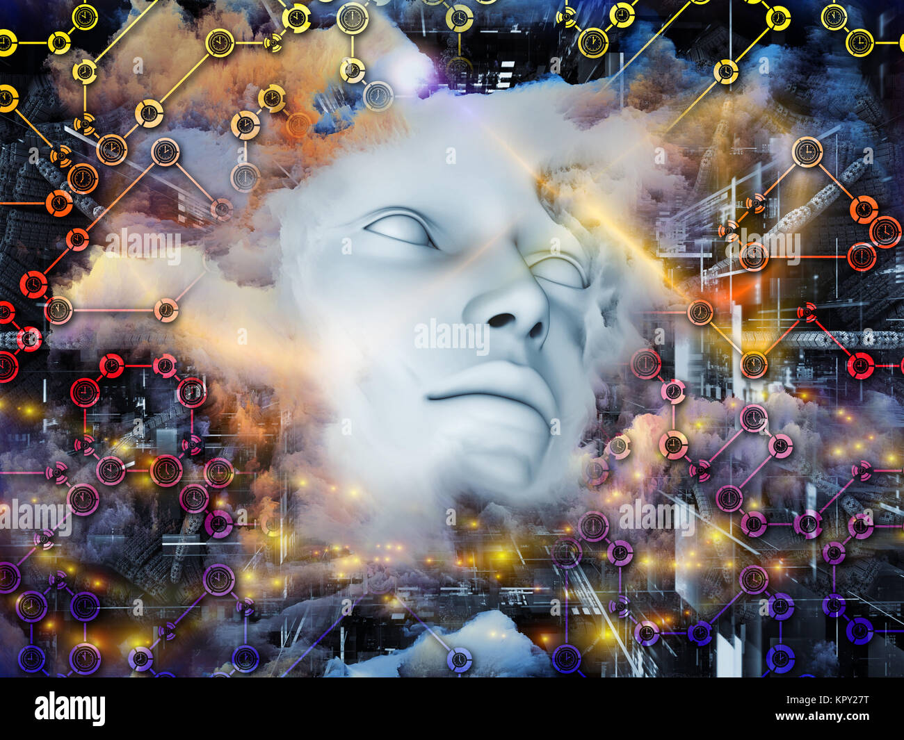 Mind Over Matter Stock Photo - Alamy