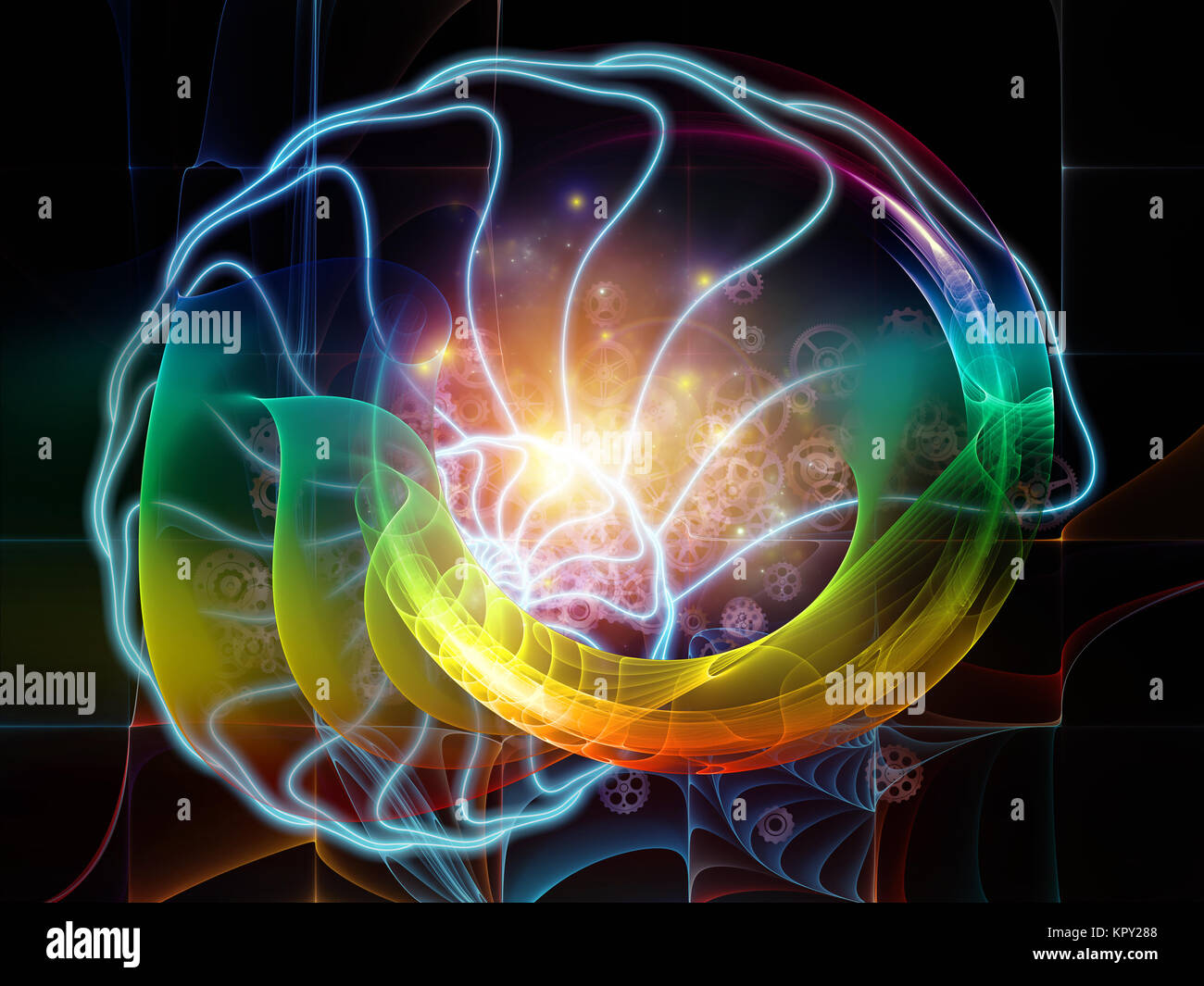 Inner Life of Curves Stock Photo - Alamy