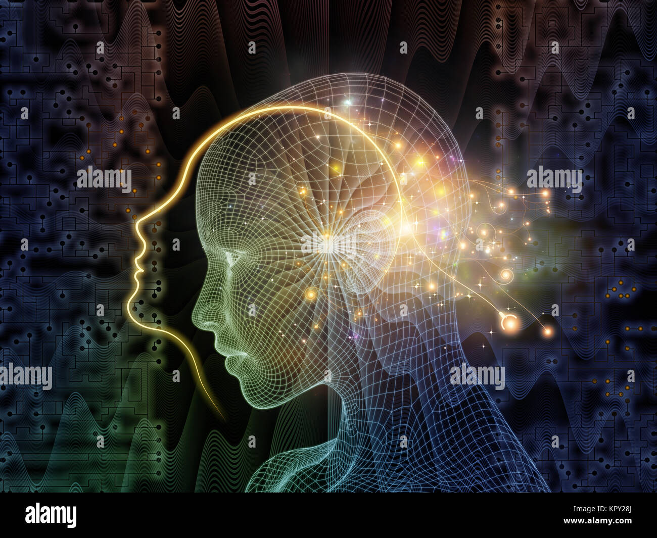 Virtualization of Identity Stock Photo - Alamy