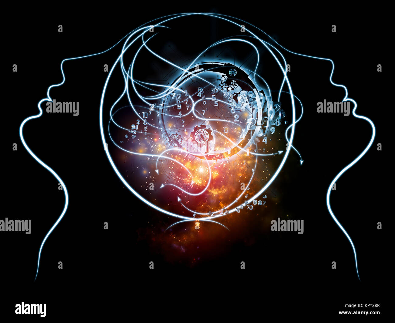 In Search of Mind Stock Photo - Alamy