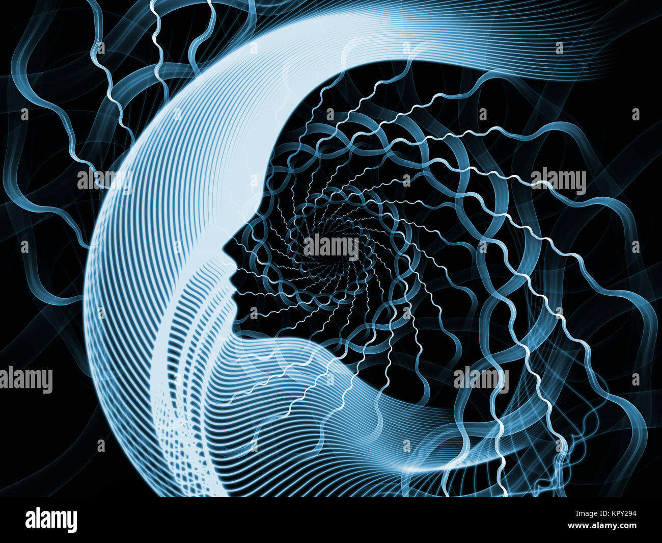 Inner Life of Soul and Mind Stock Photo - Alamy