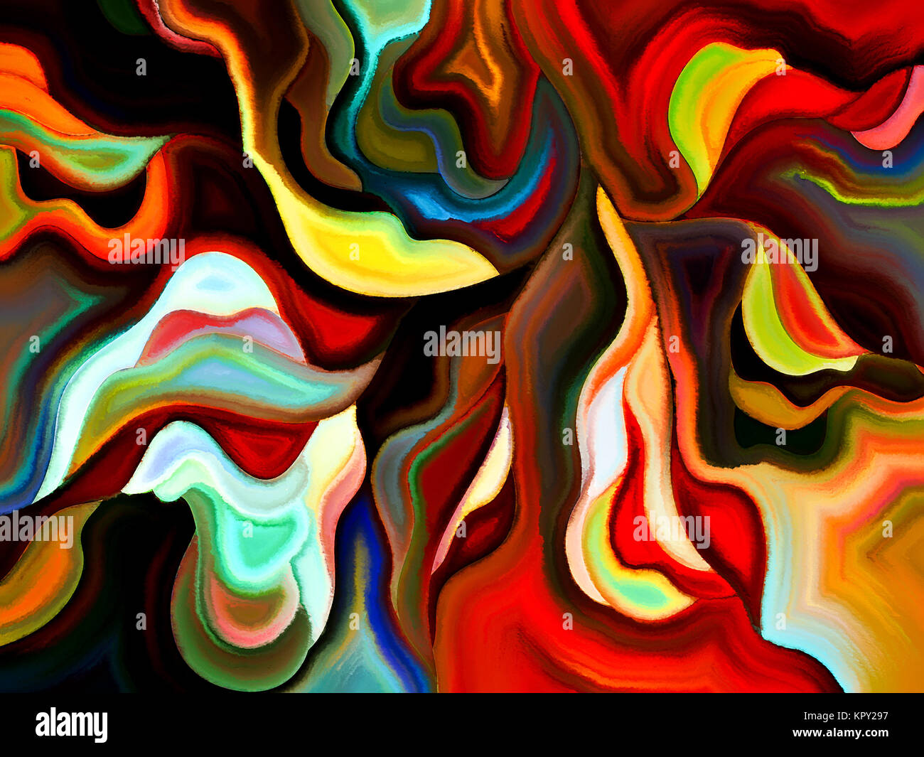 Inner Life of Shapes Stock Photo - Alamy