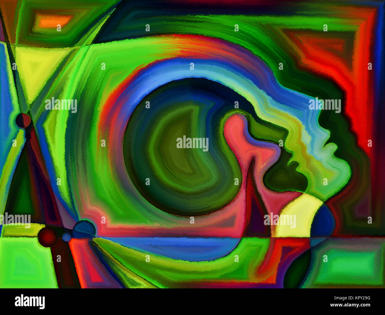 Game of Perception Stock Photo - Alamy