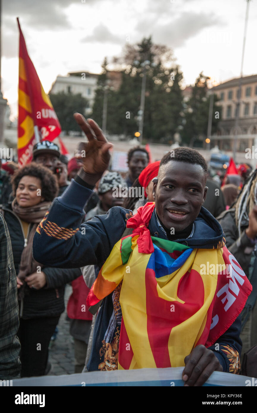 Rome, Italy. 16th Dec, 2017. Thousands of people from all over Italy ...