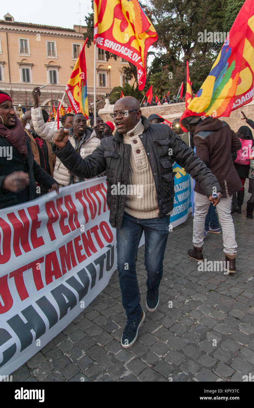 Rome, Italy. 16th Dec, 2017. Thousands of people from all over Italy ...