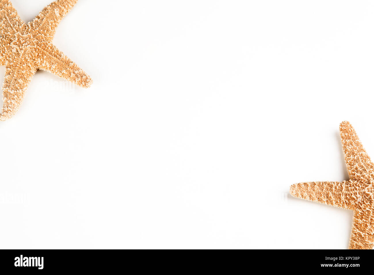 Frame with starfish Stock Photo - Alamy