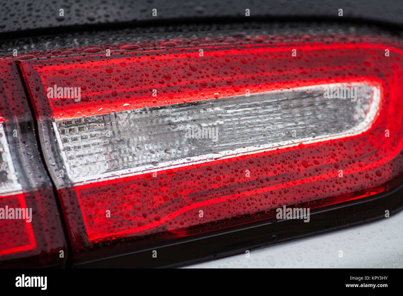 Car rear light Stock Photo - Alamy