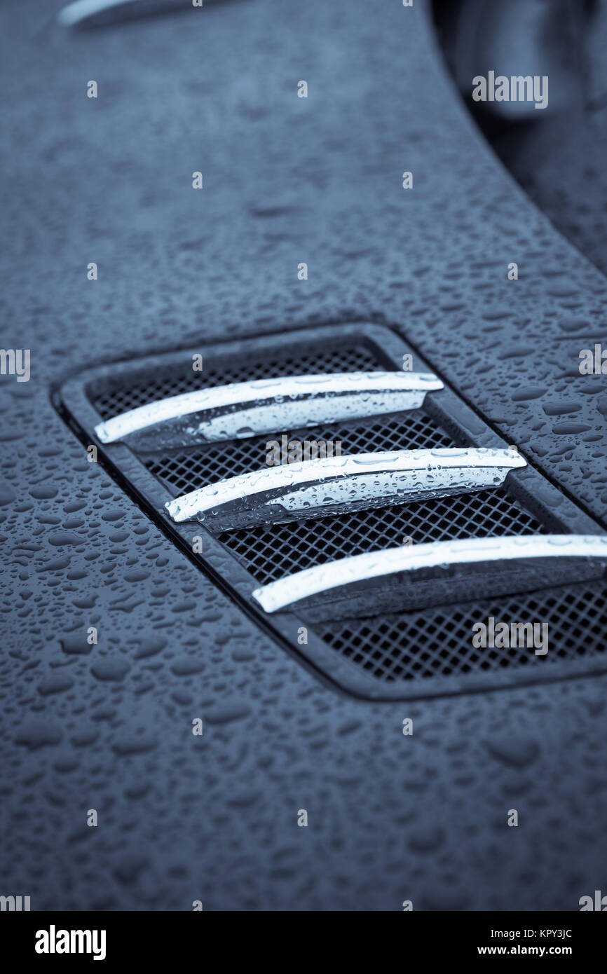 Air intake scoop Stock Photo - Alamy