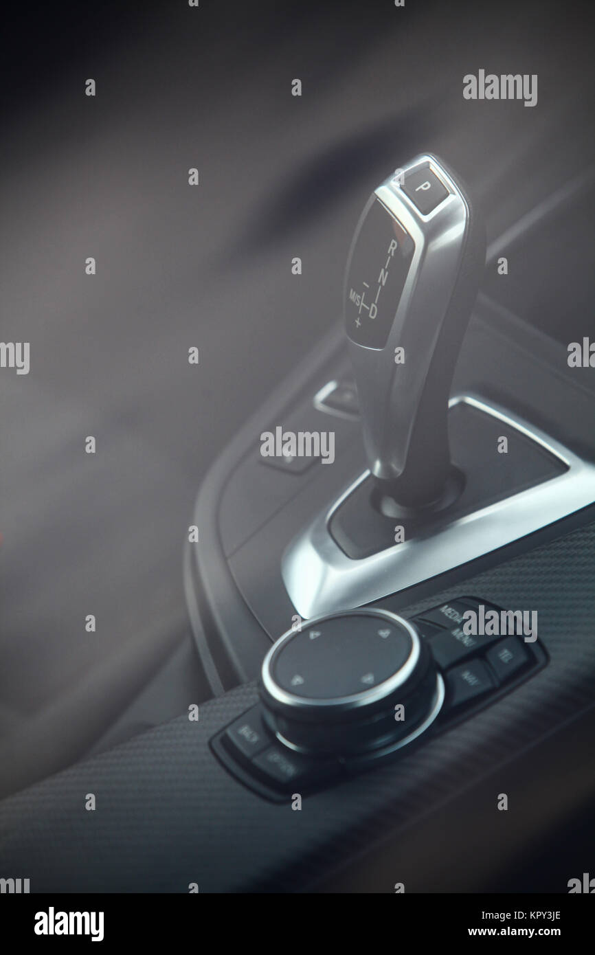 Car gear stick Stock Photo - Alamy