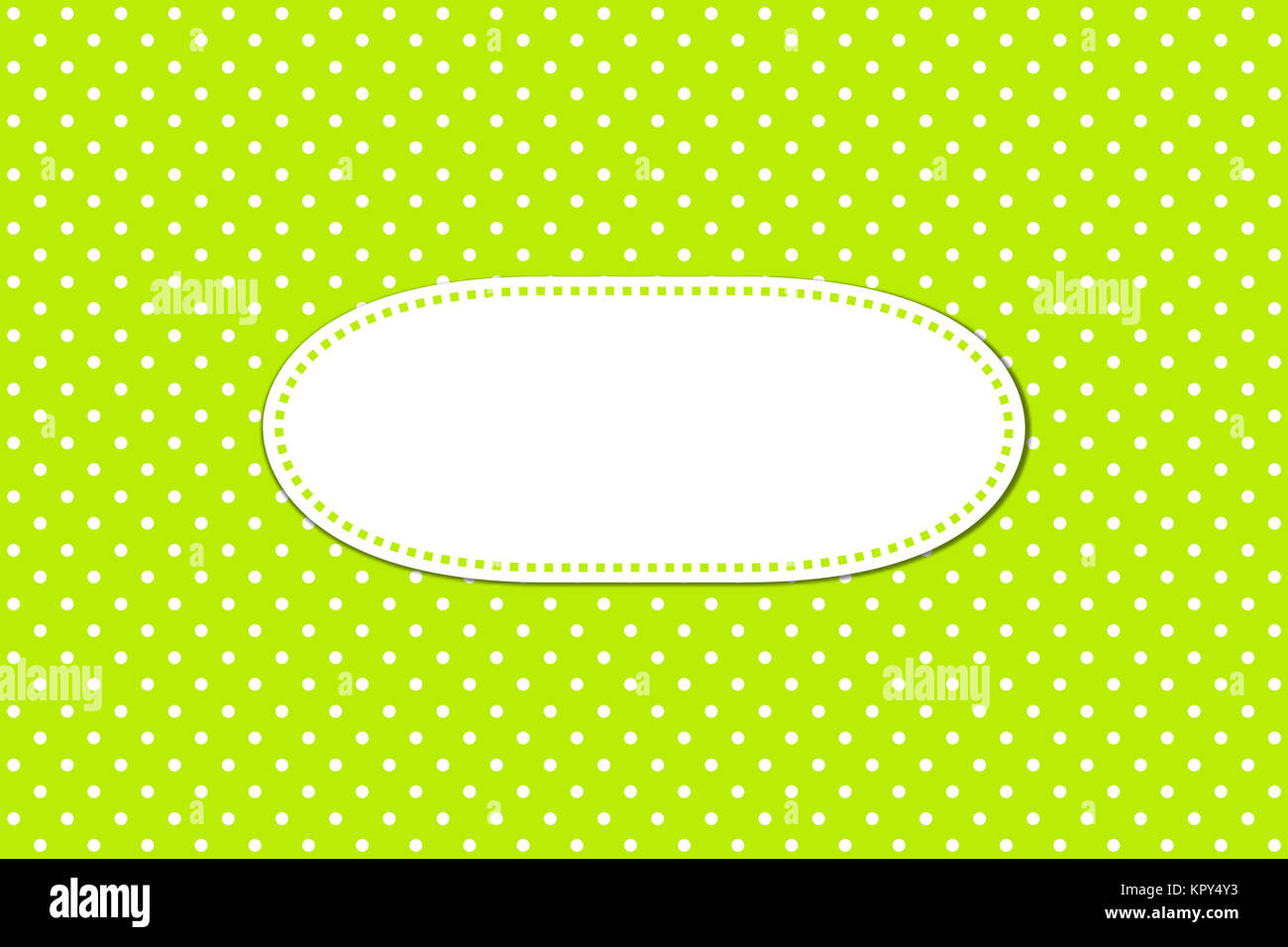 green dotted background with text field Stock Photo - Alamy